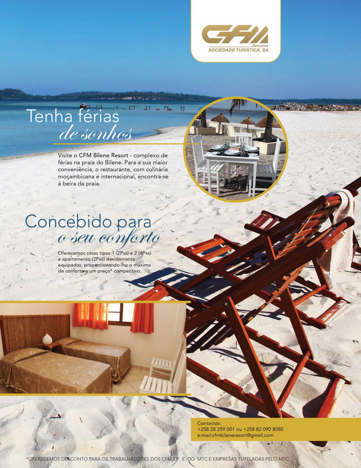 Bilene Resort - CFM - Caminhos De Ferros de Moçambique